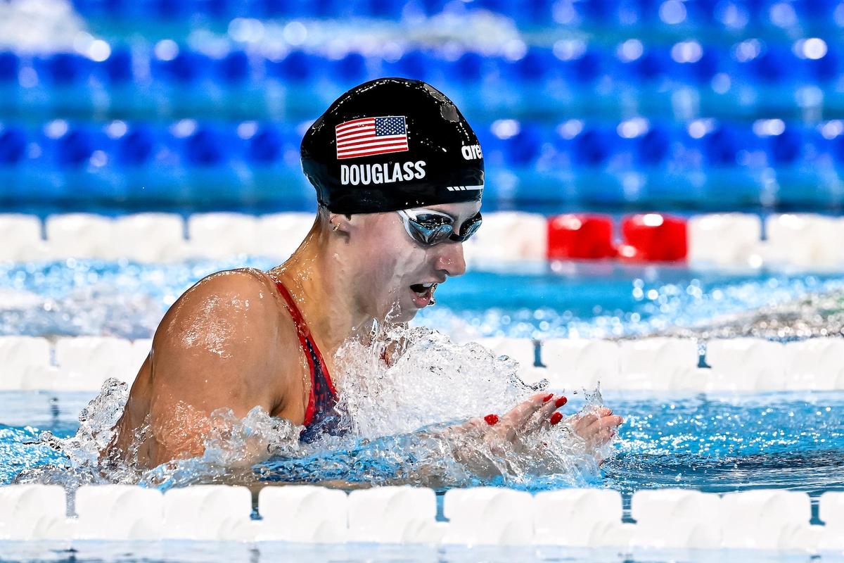 Coppa del Mondo | Incheon. Day 1. WR Kate Douglass: 200 rana (2.14.16 ...