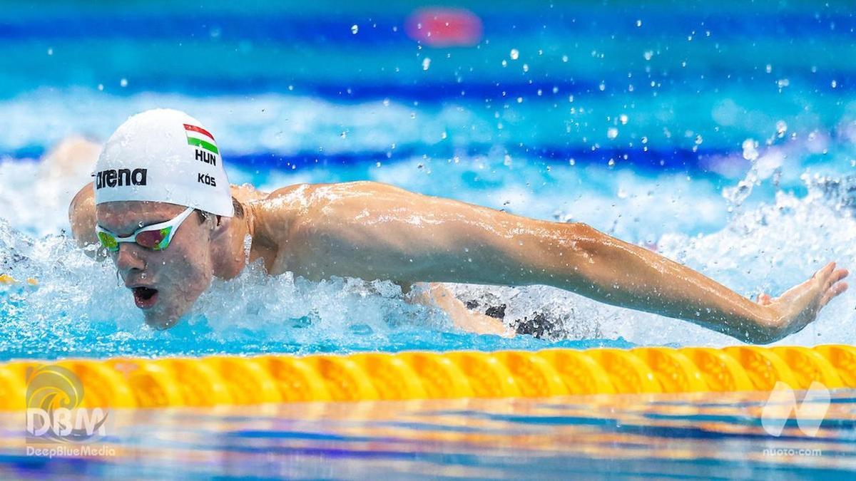 Campionati Britannici. Day 2. Max Litchfield: 400 misti (4.11.59 ...