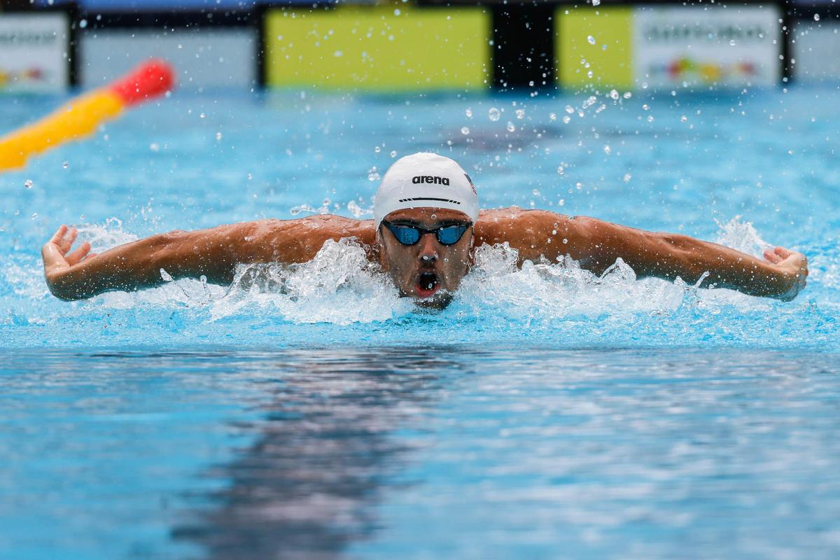 Australian Open Championships. Day 3 (batterie). Thomas Ceccon: 100 ...