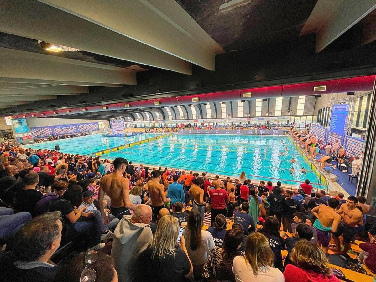 Noe Ponti e Thomas Ceccon al 51° Trofeo Nico Sapio.