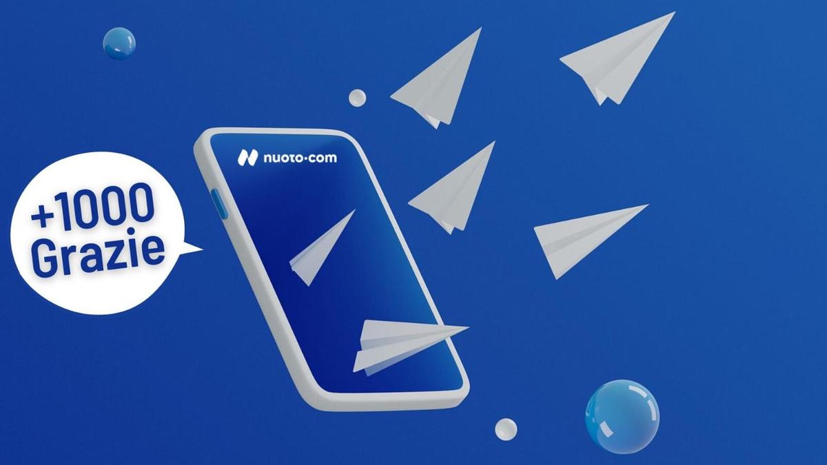 Superata quota 1000 followers su Telegram.