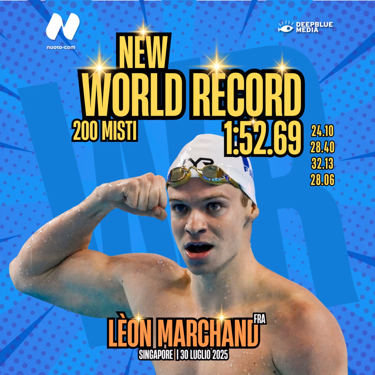 David Popovici è è il nuotatore europeo dell’anno, davanti a Lèon Marchand.