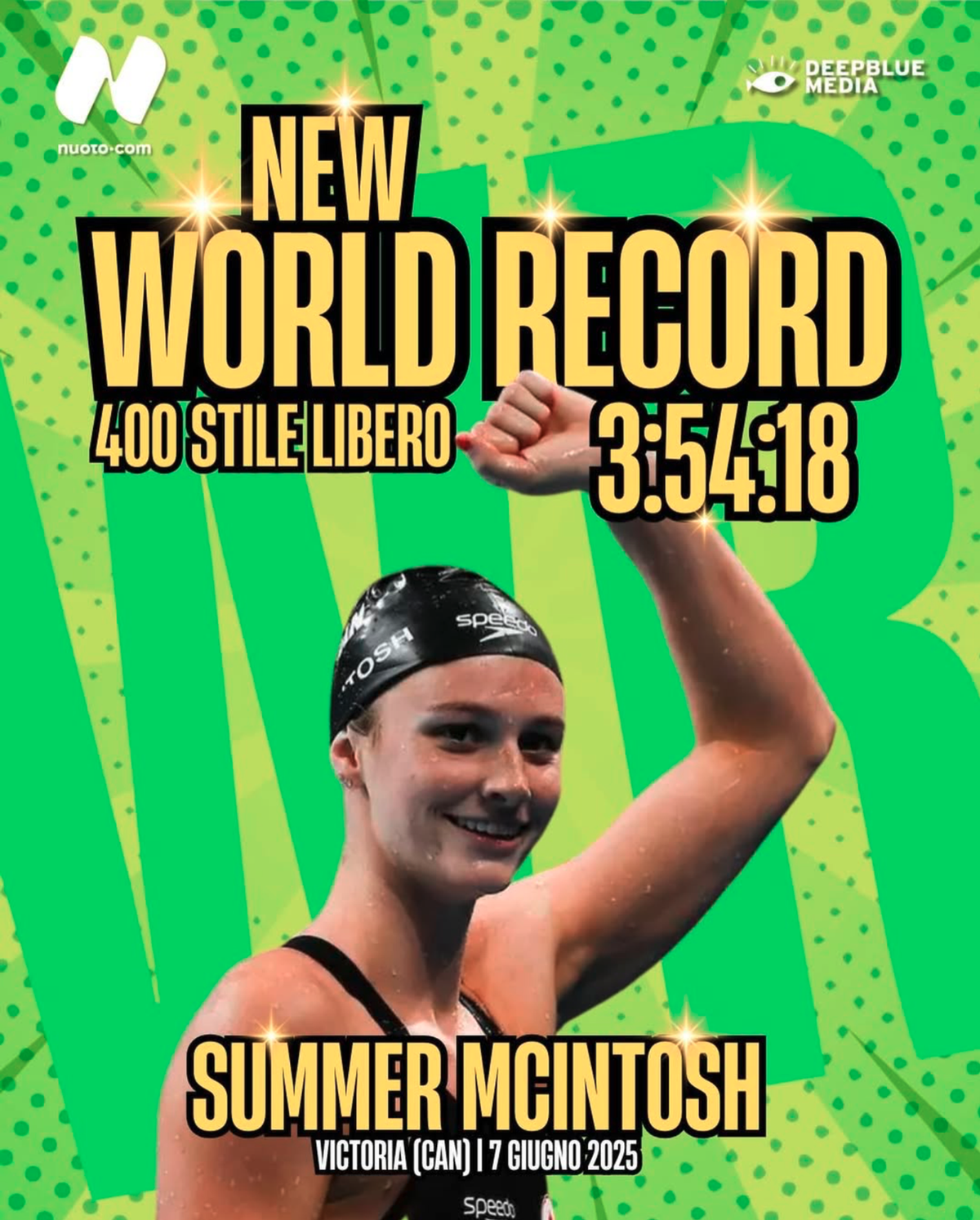 Summer McIntosh vince il premio Canadian Press: "Atleta dell’Anno" per ...