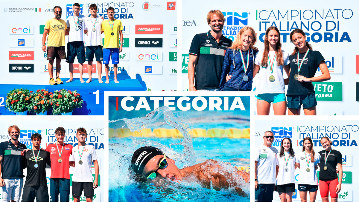 Campionati Italiani di Categoria. Giorno 1 AM. Primi titoli assegnati.