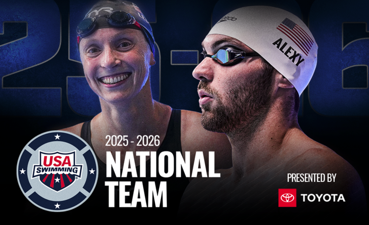 National Team Roster 2025-26. 121 nuotatori supportati da USA Swimming.