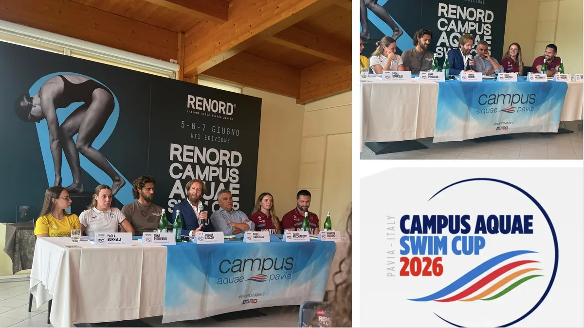 Tutto pronto per la Campus Aquae Swim Cup 2026. 60 squadre in gara.